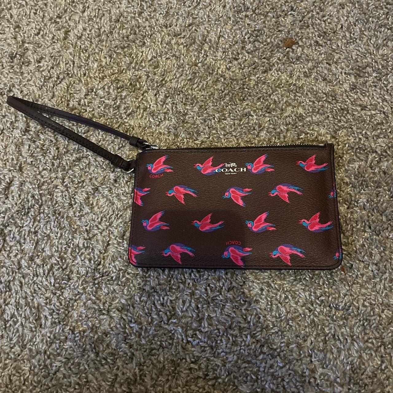 Brand new Coach bird Wallet, looks brand new and... - Depop