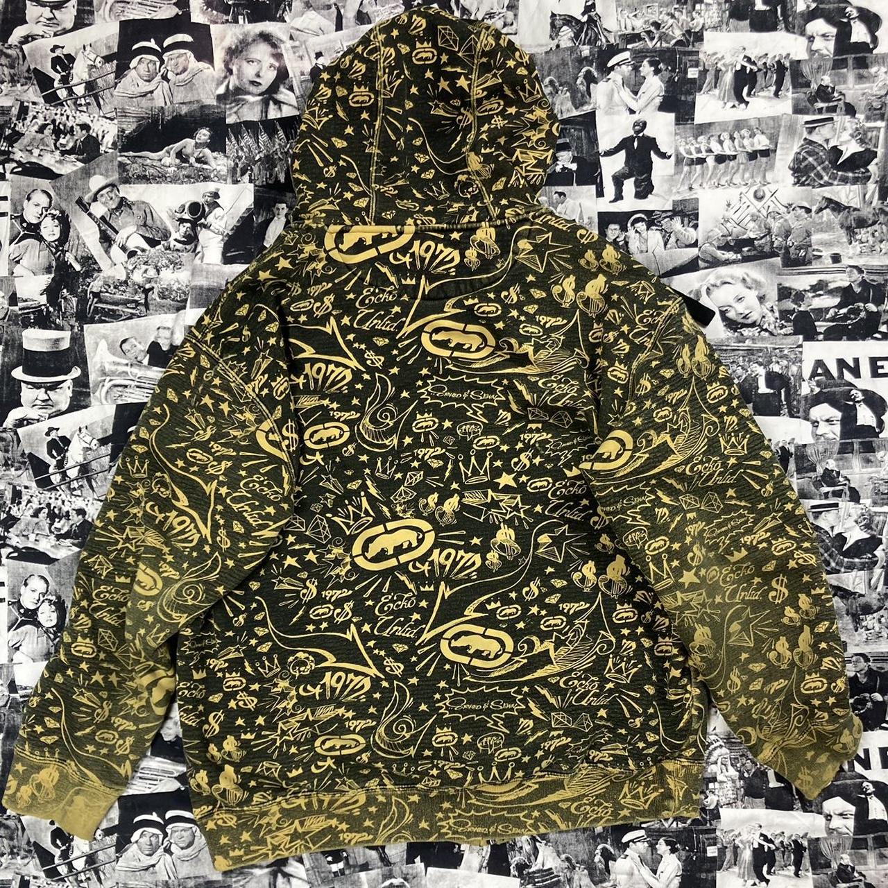 RARE Grunge y2k Jesse Pinkman Gold Ecko Unltd Hoodie... - Depop