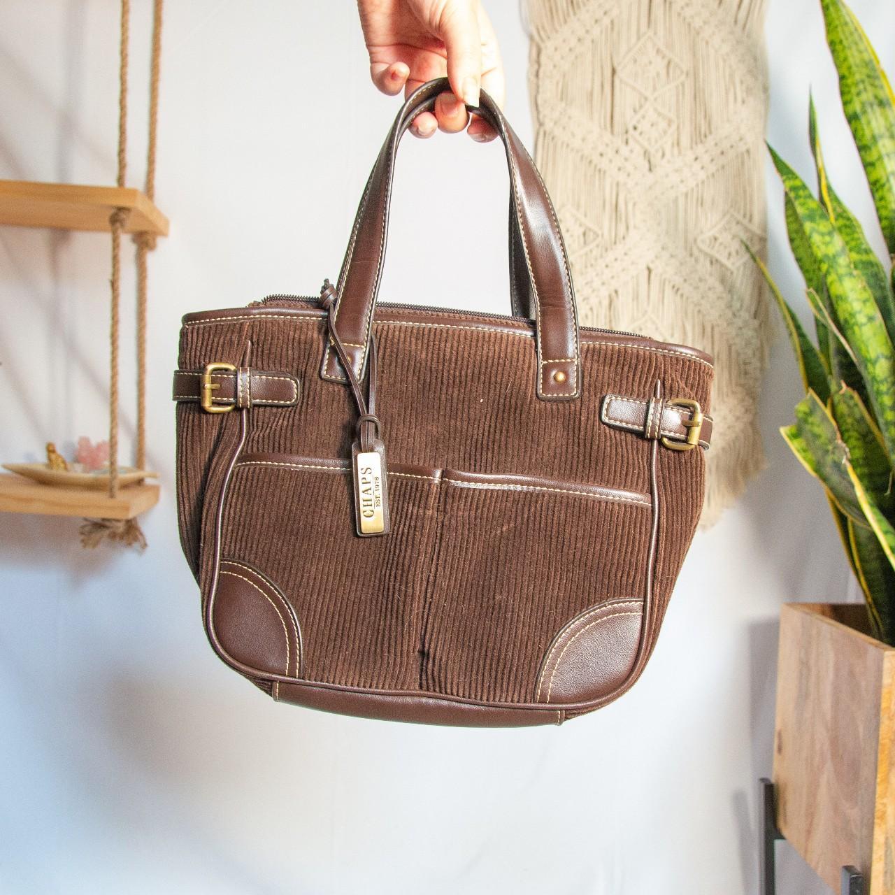 Chaps Women's Brown Bag | Depop