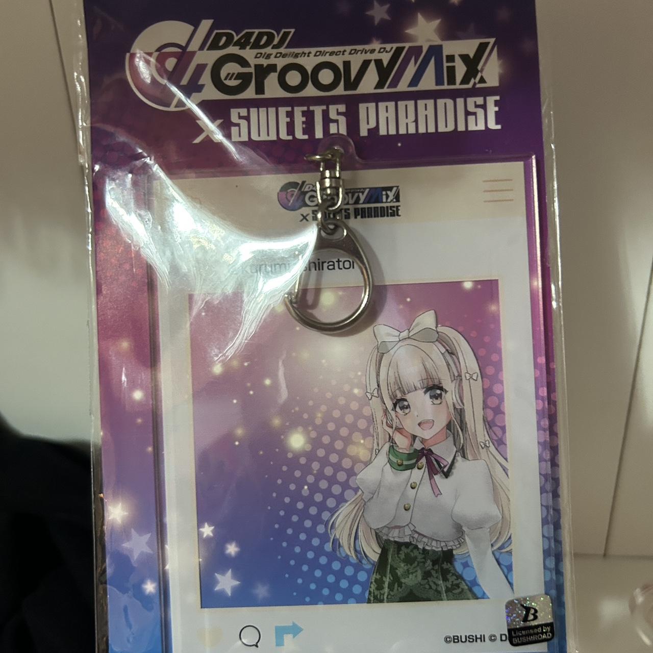 d4dj kurumi shiratori bundle groovy mix keychain and... - Depop