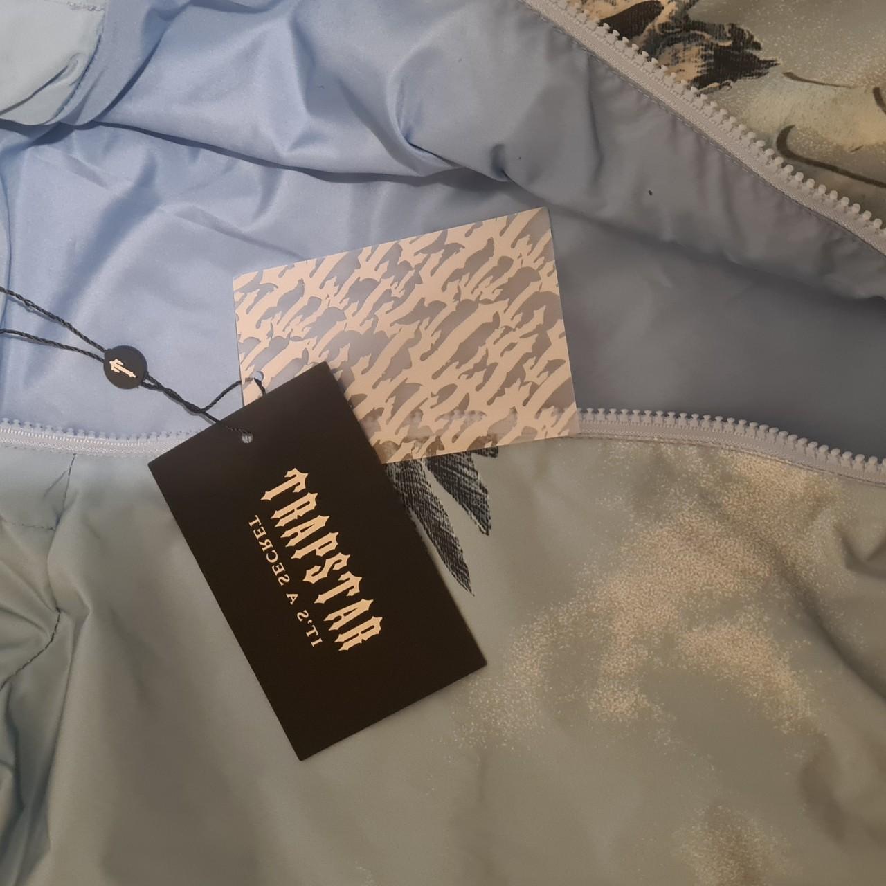 Trapstar Eagle Windbreaker Blue New never worn with... - Depop