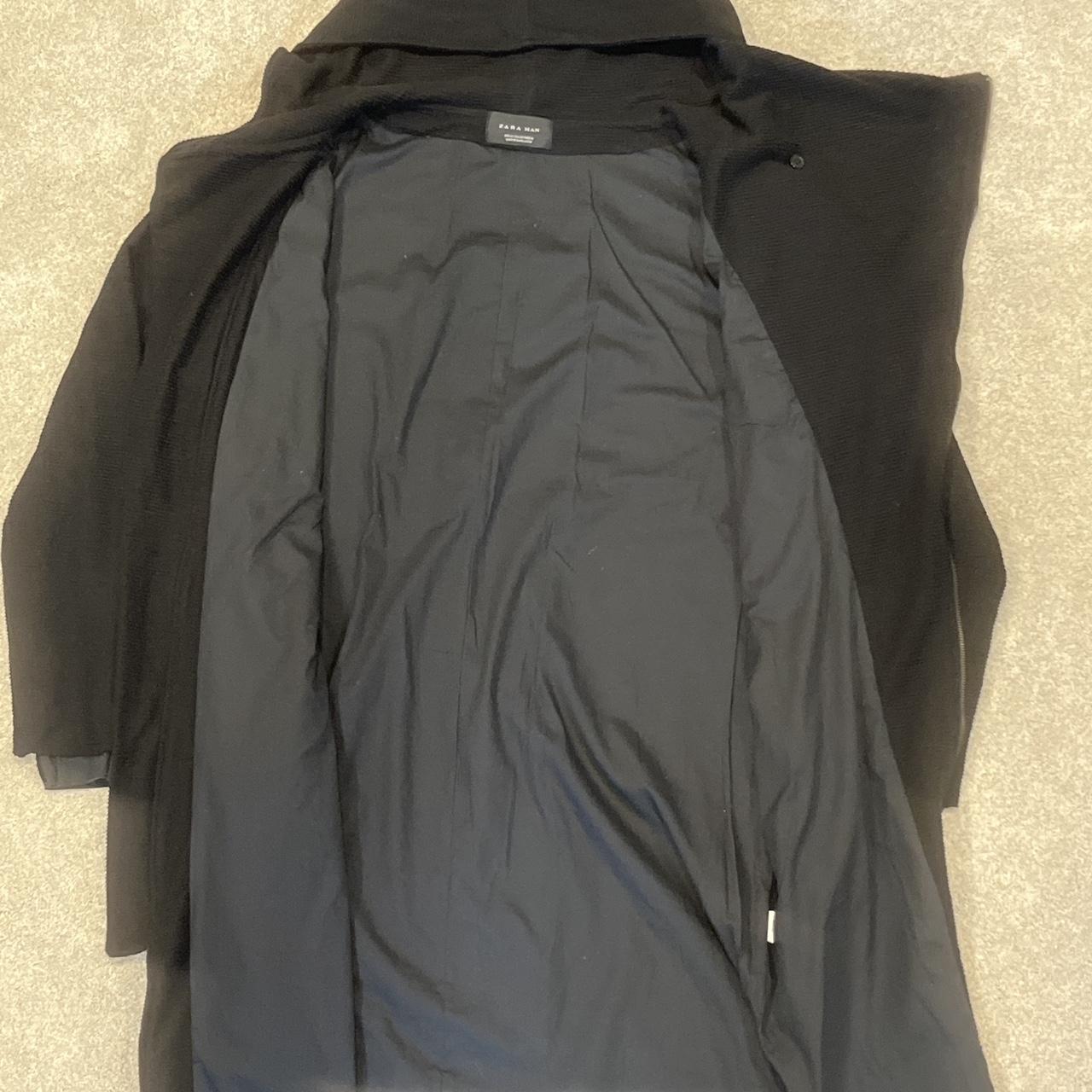 Zara Layered trench zip up thing jacket 🤷‍♀️ Looks as... - Depop