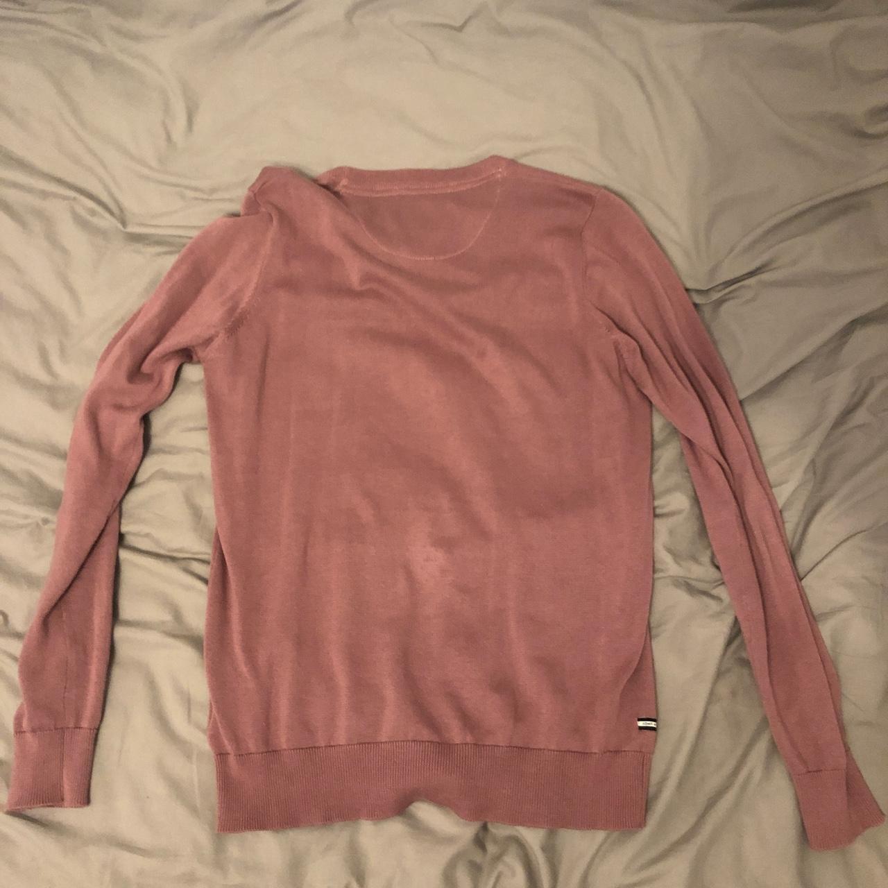 Small pink weekend offender knit Size small but... - Depop