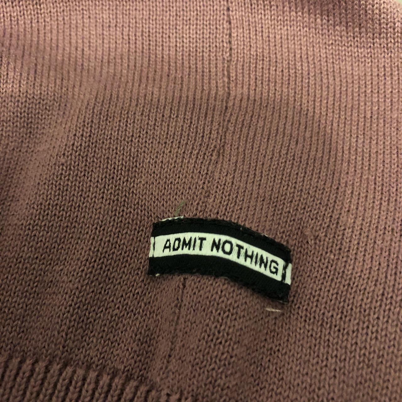 Small pink weekend offender knit Size small but... - Depop