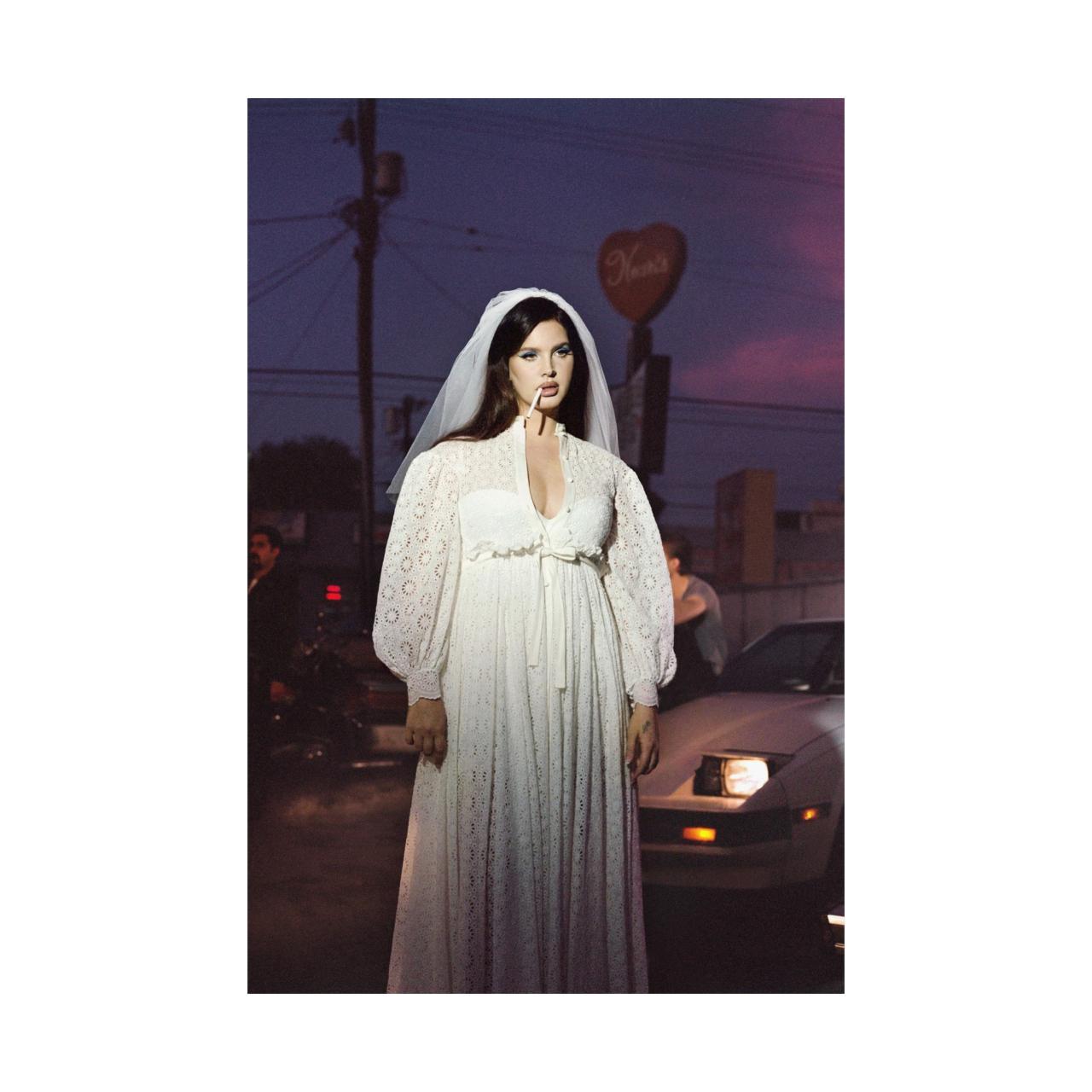 Lana Del Rey 'Ultraviolence' smoking cigarette... | Depop