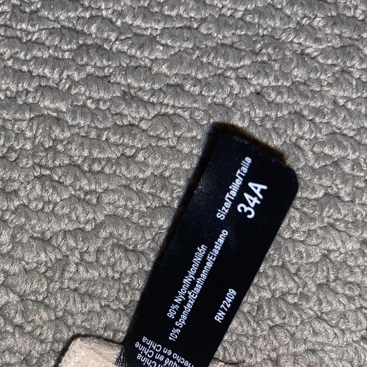 beige lace push up bra - size 32A - super cute for... - Depop