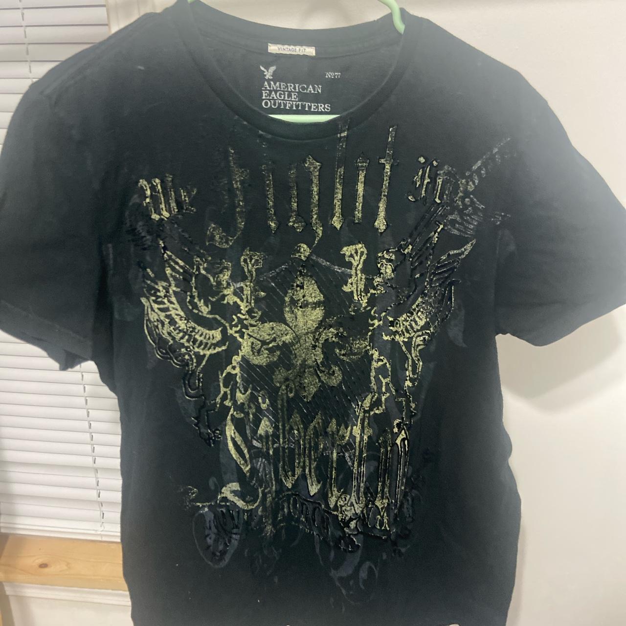 Has discoloration on both armpits, nice t shirt... - Depop