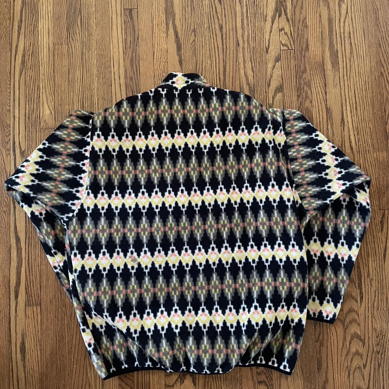 90s Patagonia synchilla rare pattern - Depop