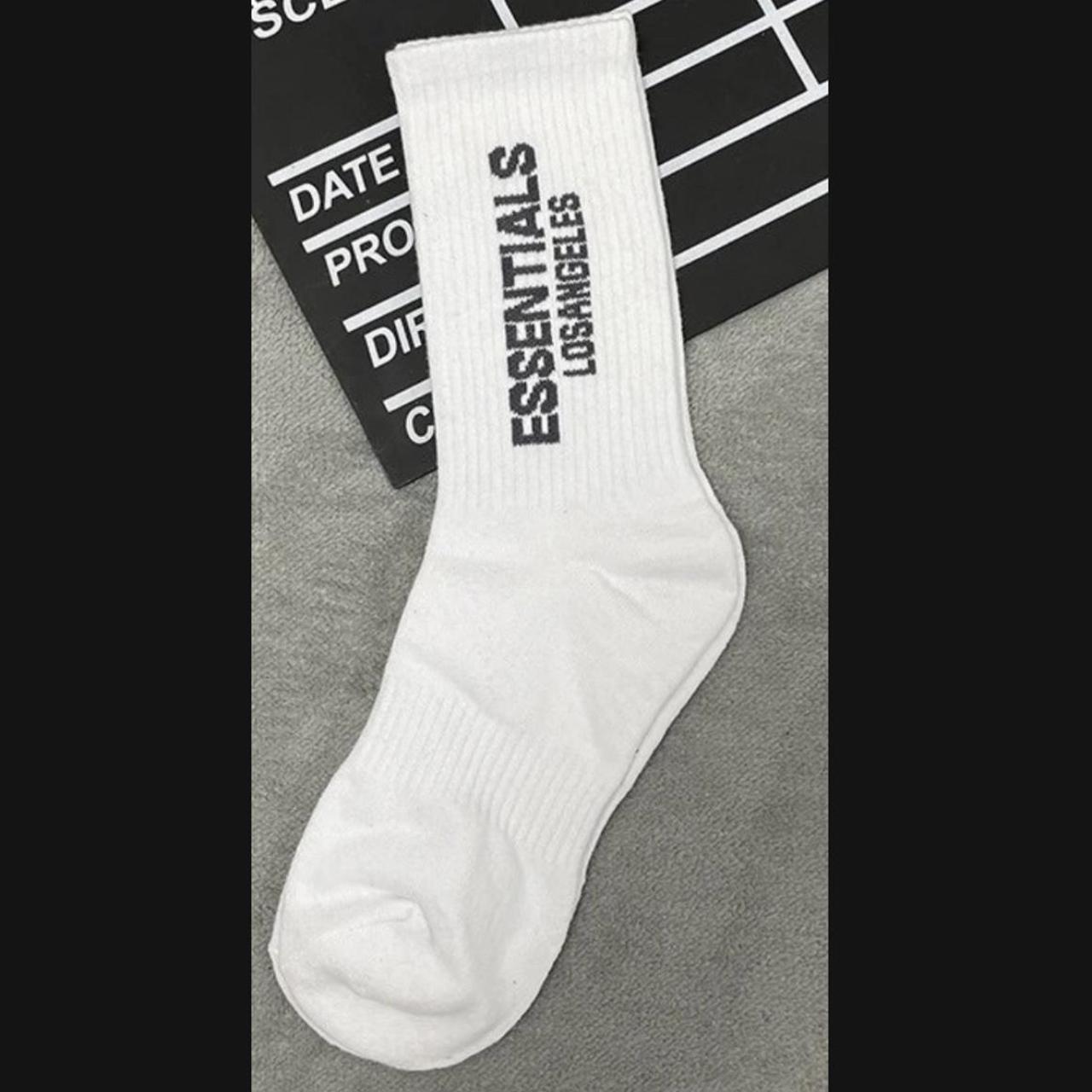 Essentials Los Angeles Socks, never worn, price is... - Depop