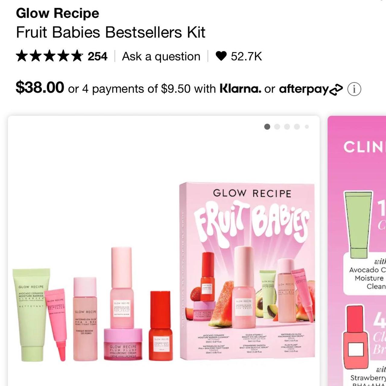 GLOW RECIPE BESTSELLERS KIT A complete,... - Depop