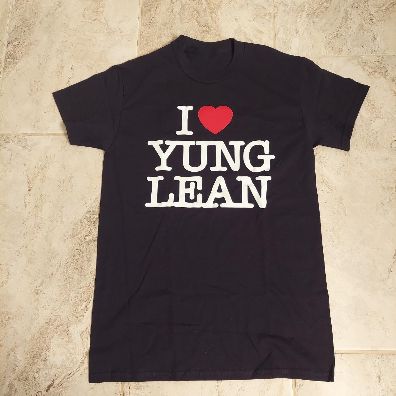 I ️ YUNG LEAN Tshirt Handmade Graphic design... - Depop