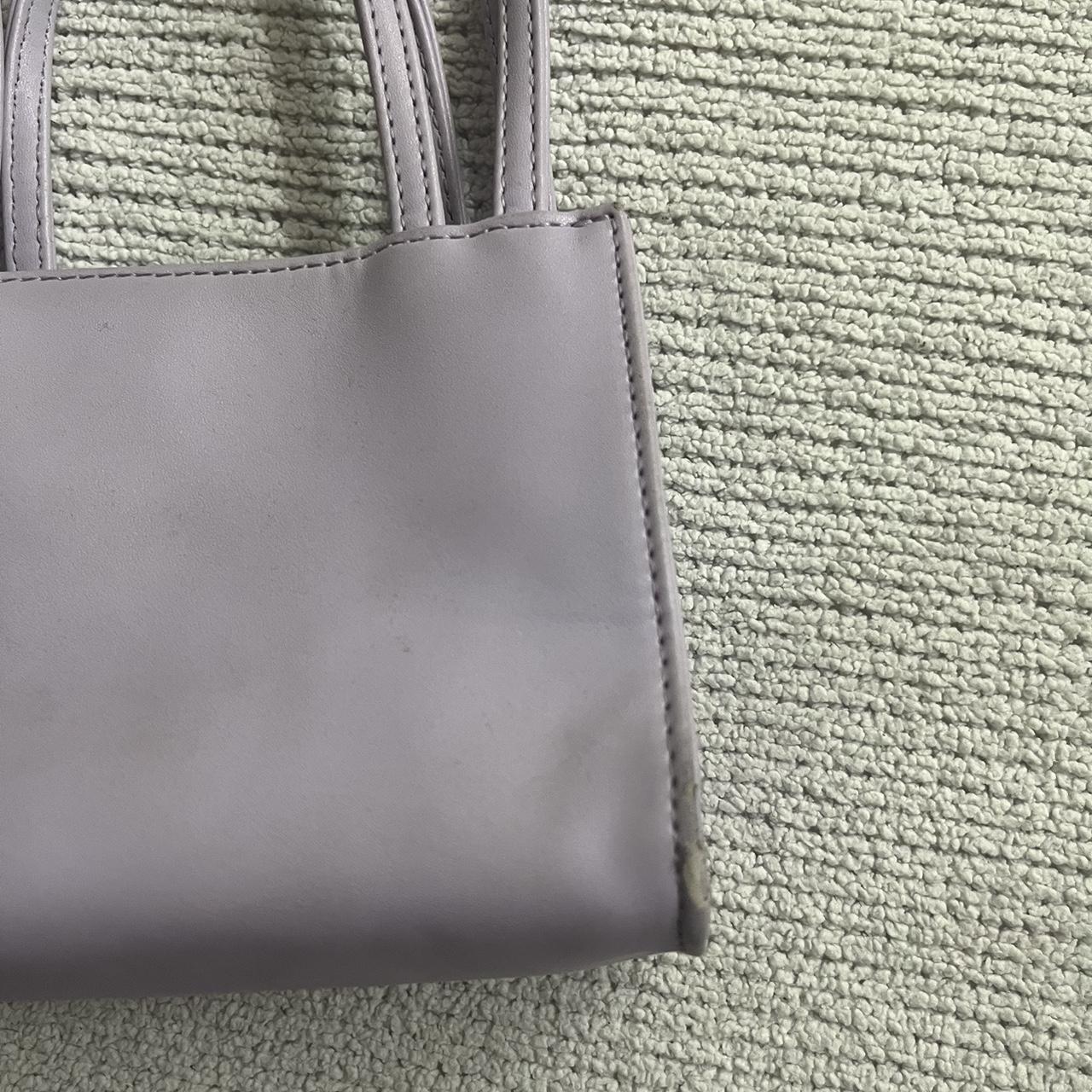 Lavender mini telfar tote Has normal wear and tear - Depop