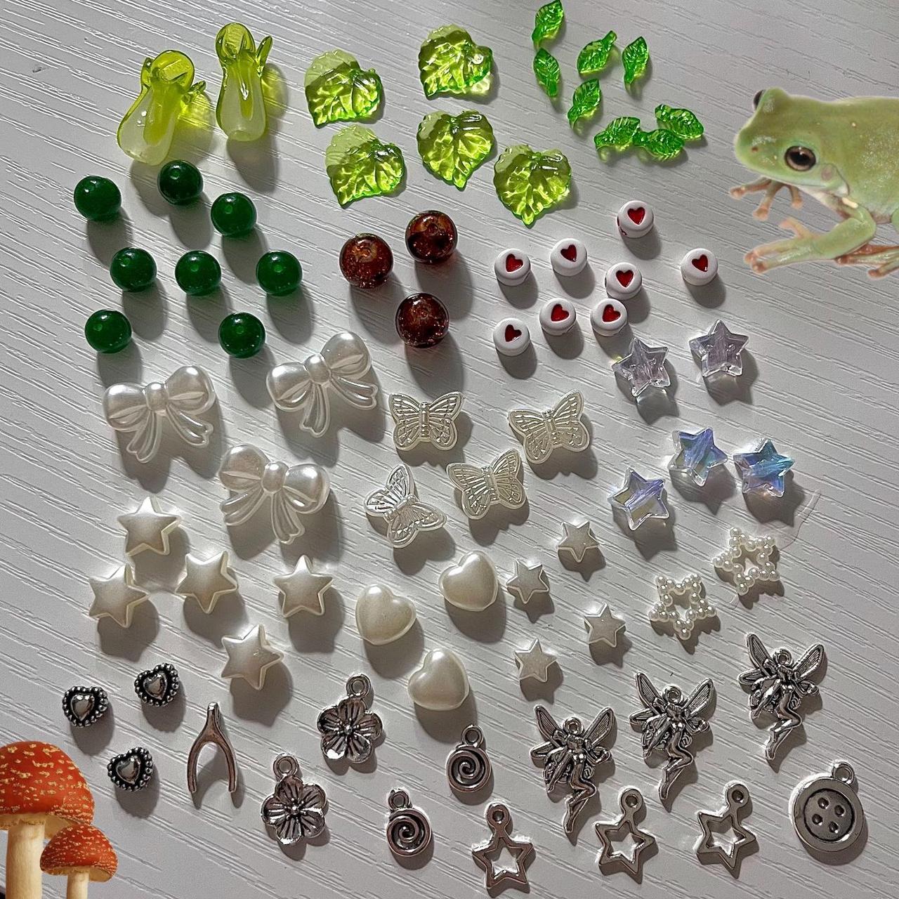 cottage core bead soup ⋆ ˚｡🐸🍄🪵 bead soup includes... - Depop