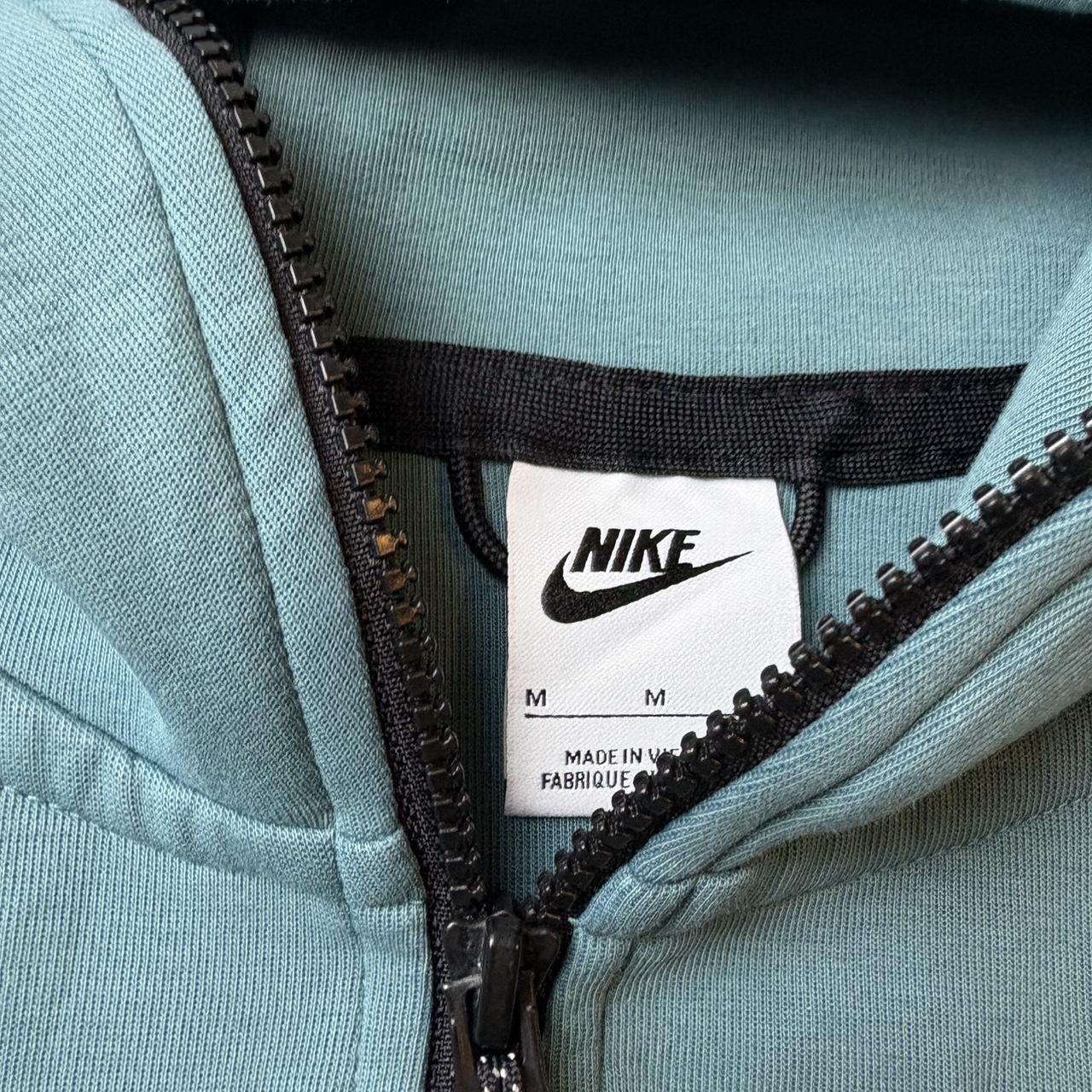 Cyan Blue Nike Tech Hoodie Men’s M, No Flaws! -... - Depop