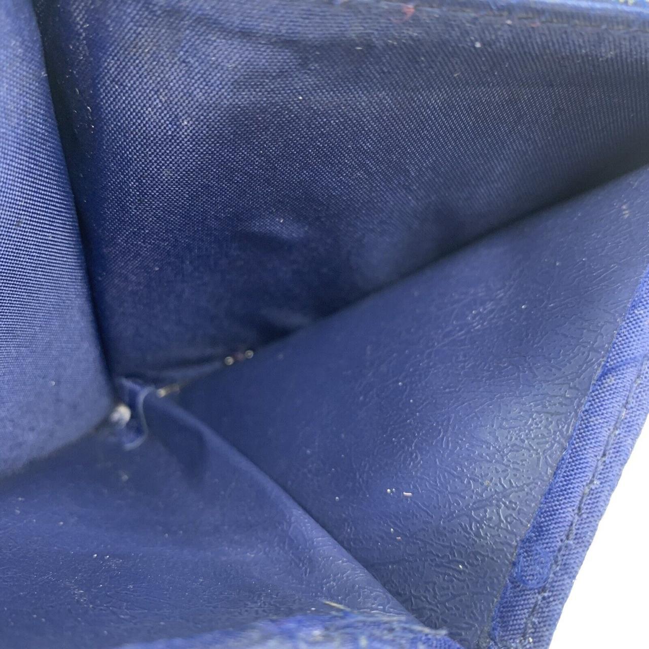 Vintage Snoopy Peanuts Wallet Billfold Blue Denim... - Depop