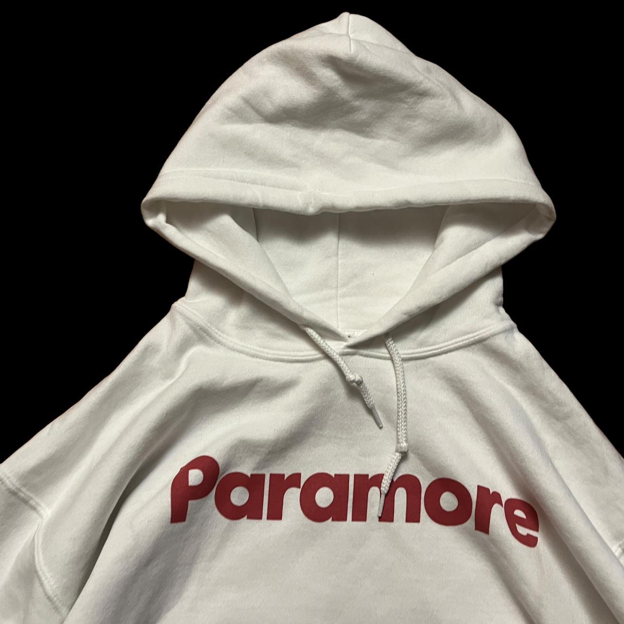 Paramore This Is Why Album Cream Hoodie M Band Tour - Depop