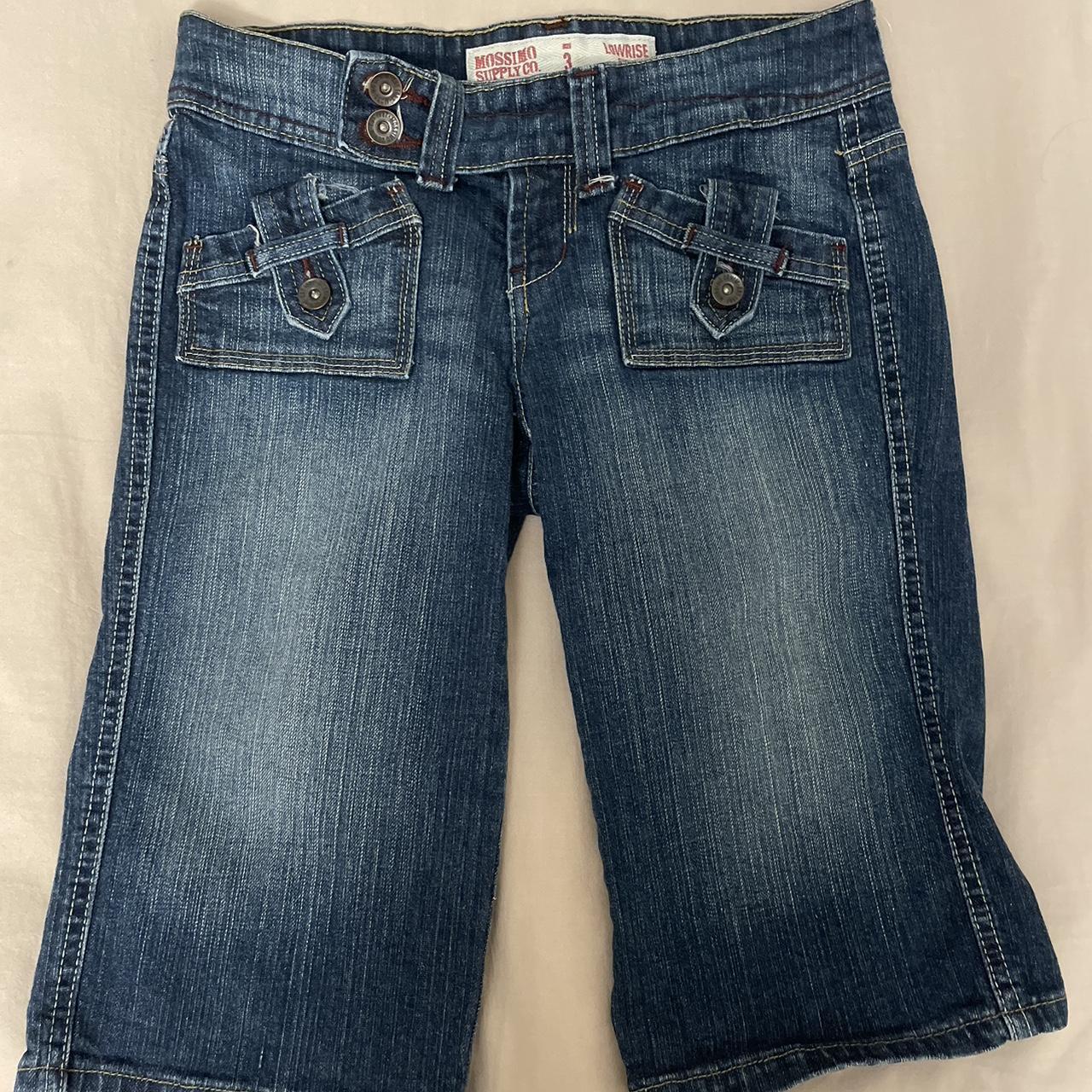 the most perfect denim capris! never worn, no signs... - Depop