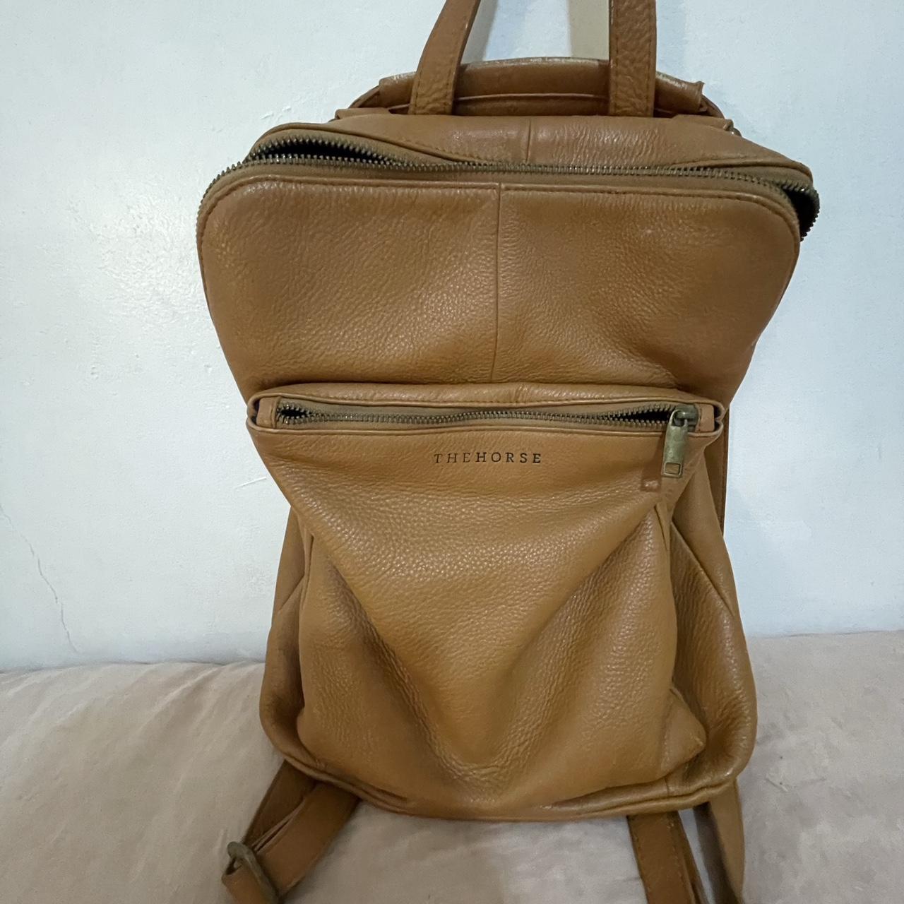 The Horse leather backpack - Depop