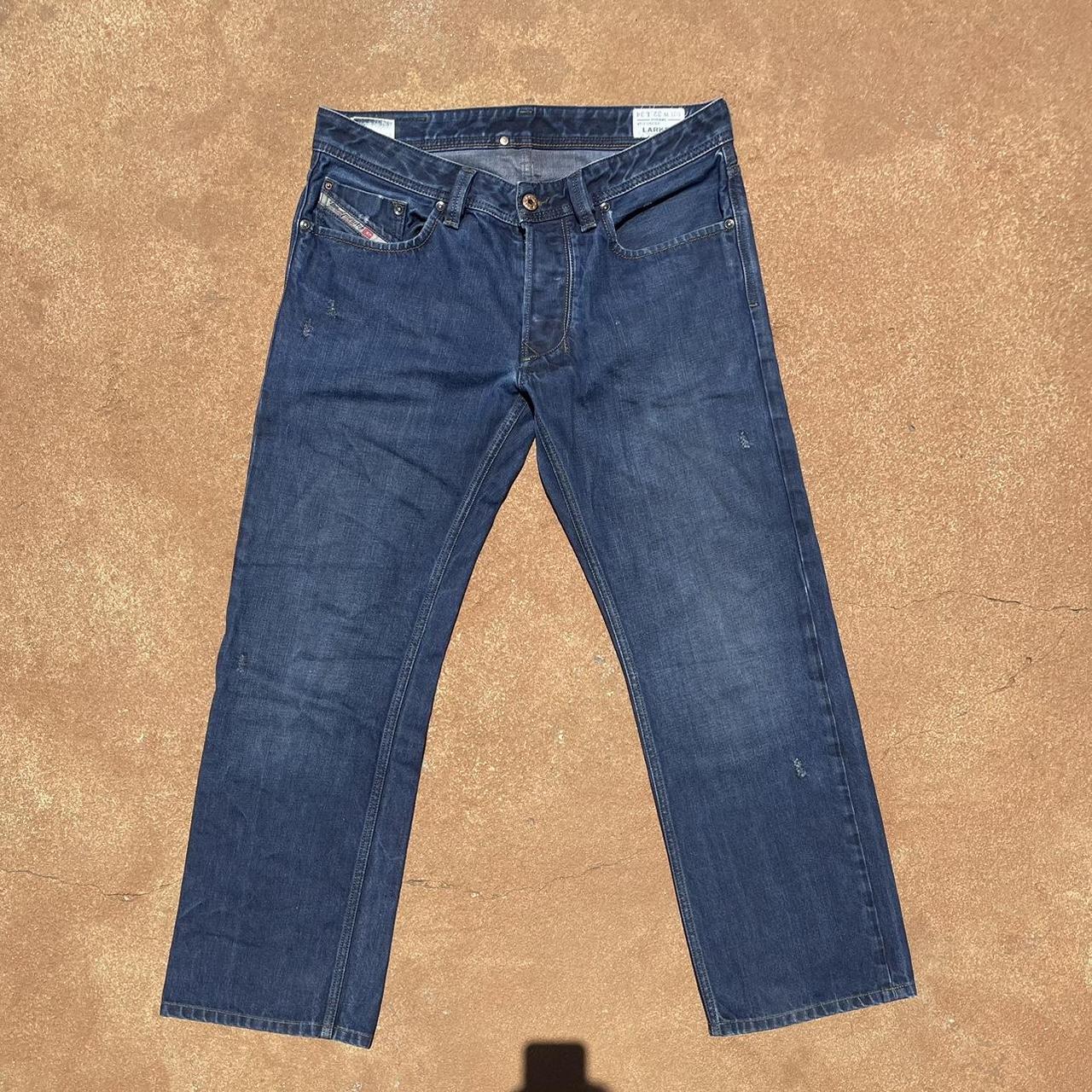 DIESEL LARKEE STRAIGHT LEG DENIM JEANS Slight... - Depop