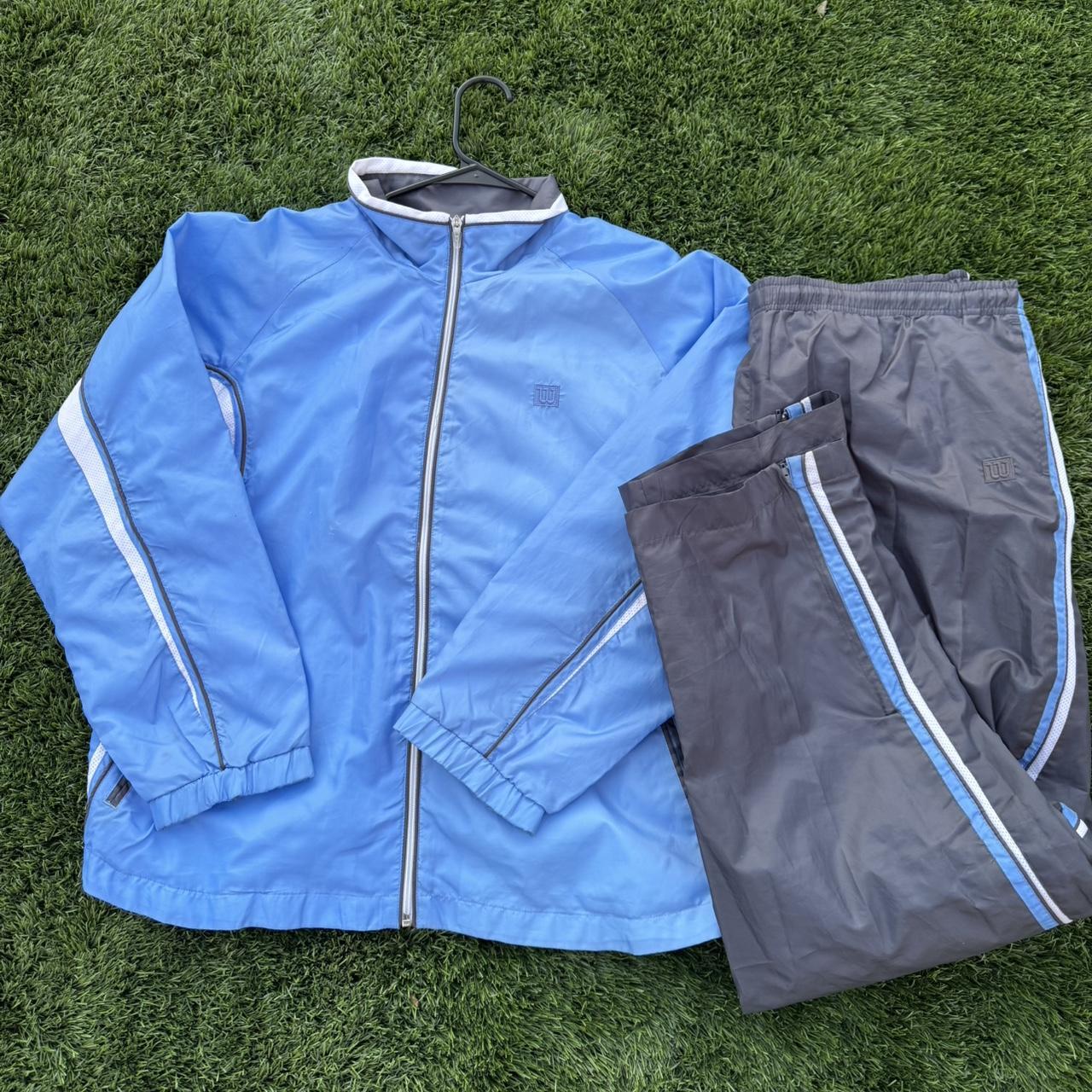 Vintage Wilson Full tracksuit set #tracksuit - Depop
