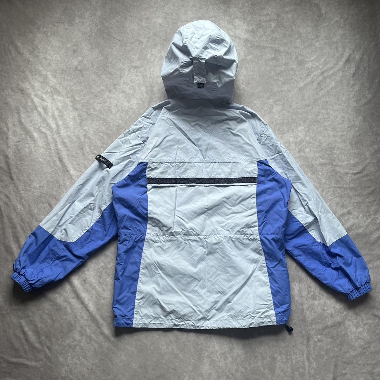 Vintage early 2000s Columbia zip up ski shell jacket... - Depop