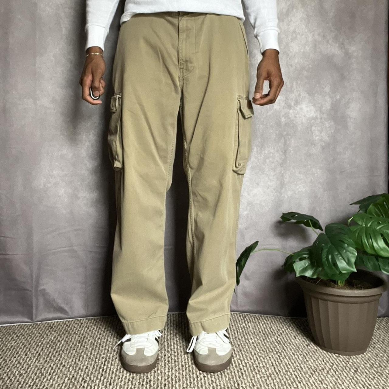 Vintage Y2K early 2000s Ralph Lauren cargo pants,... - Depop