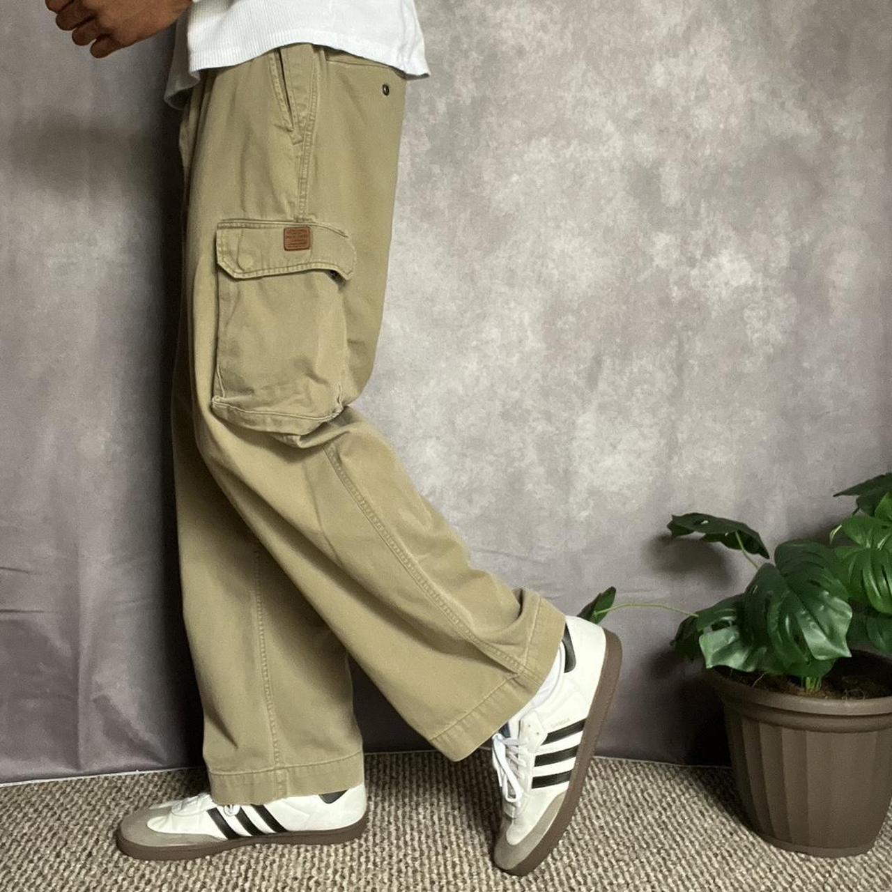 Vintage Y2K early 2000s Ralph Lauren cargo pants,... - Depop