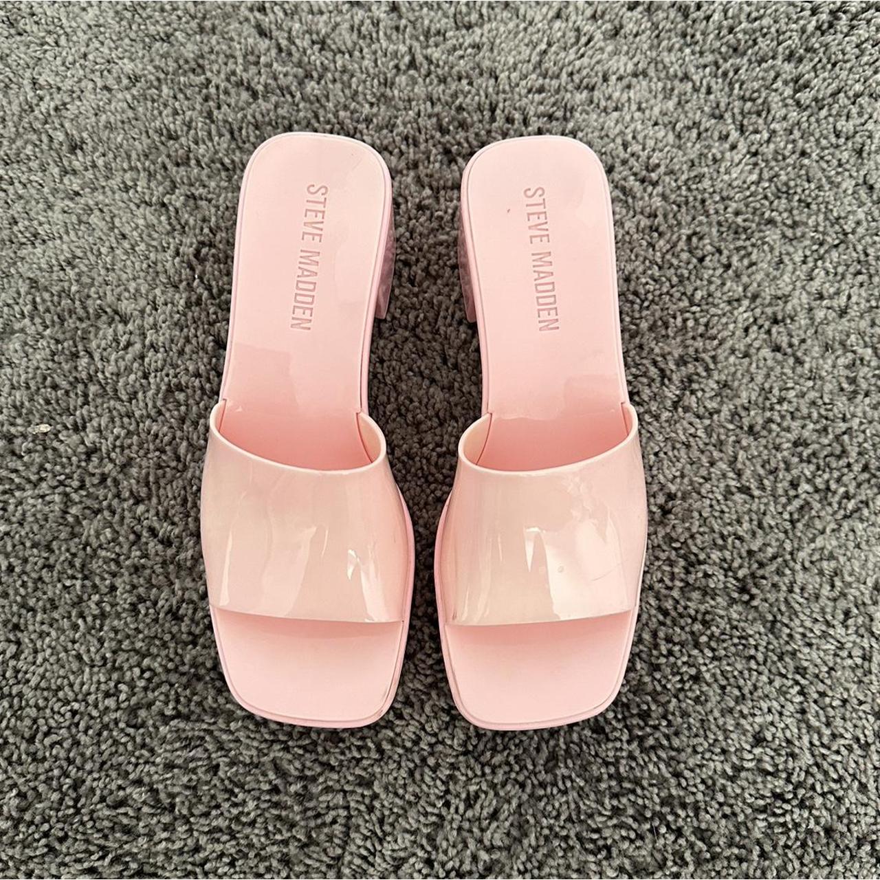 Steve Madden pink mule sandals (Gucci dupe) |... - Depop