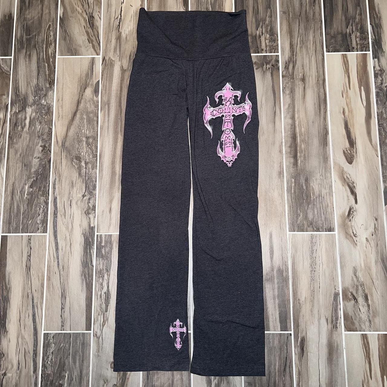 Early 2000s Y2K Women’s Sweat Pants Kimberly Koker... - Depop