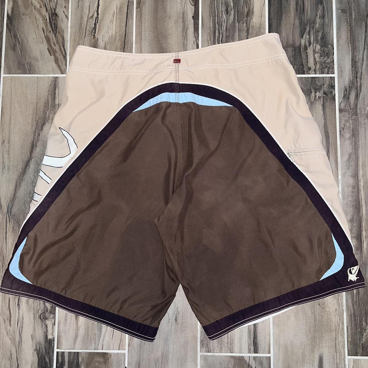 Y2K Early 2000s Quicksilver Swim trunks Size:... - Depop