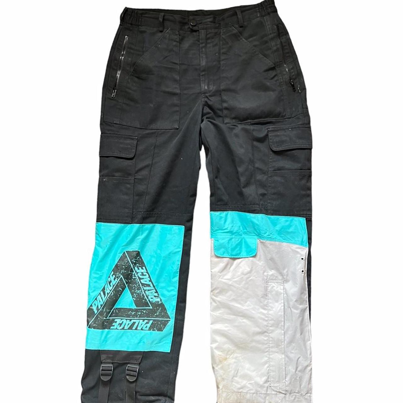 Palace trousers Sick reworked piece Cargos 7/10... - Depop