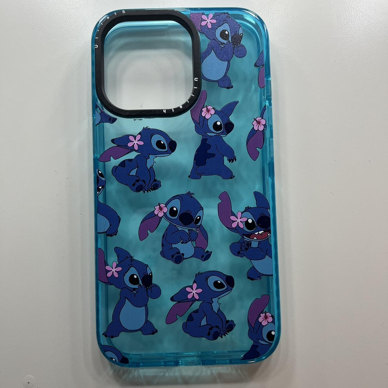 Blue Stitch iPhone 13 Pro Max case DM for questions... | Depop