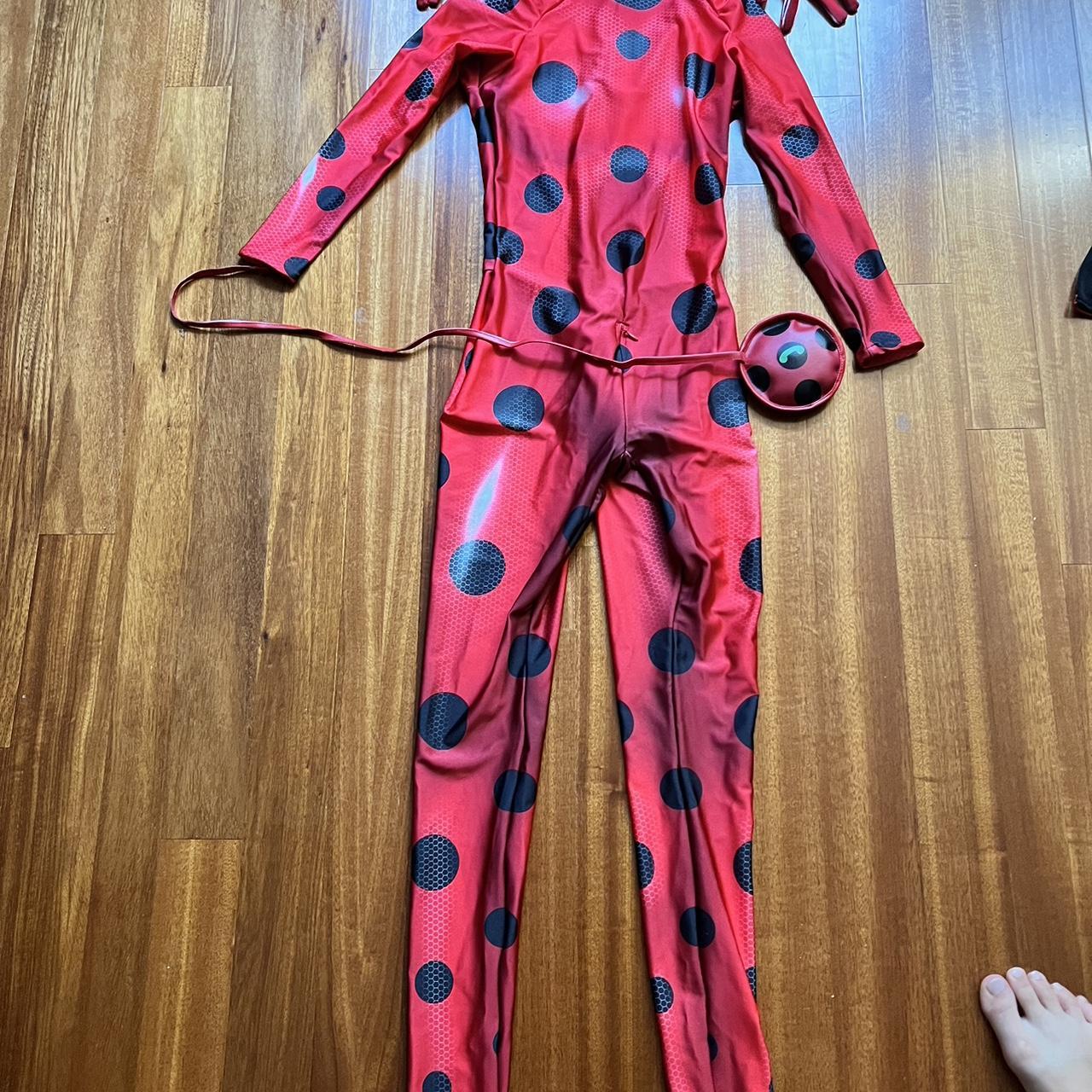 Miraculous lady bug , cosplay spandex xs, including... | Depop