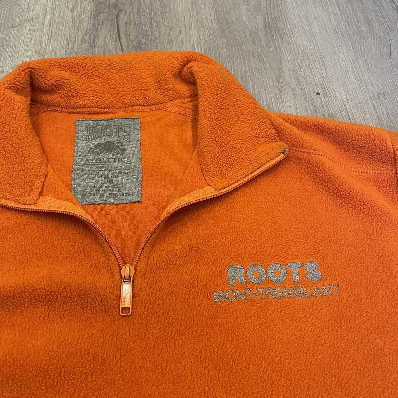 Roots Men's Orange Sweatshirt | Depop