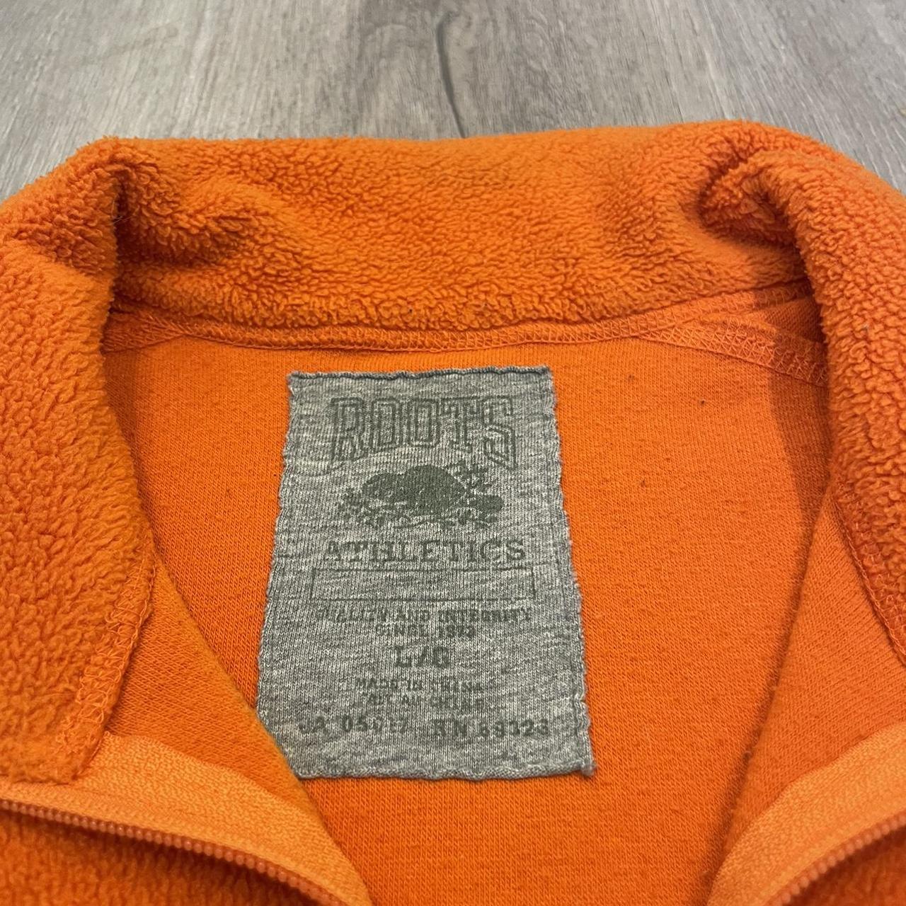 Roots Men's Orange Sweatshirt | Depop