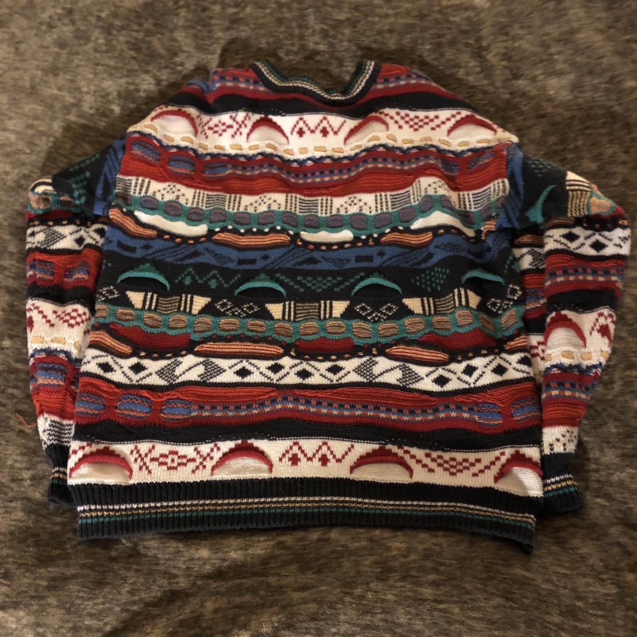 Coogi style sweater Waterfront Workshop... - Depop