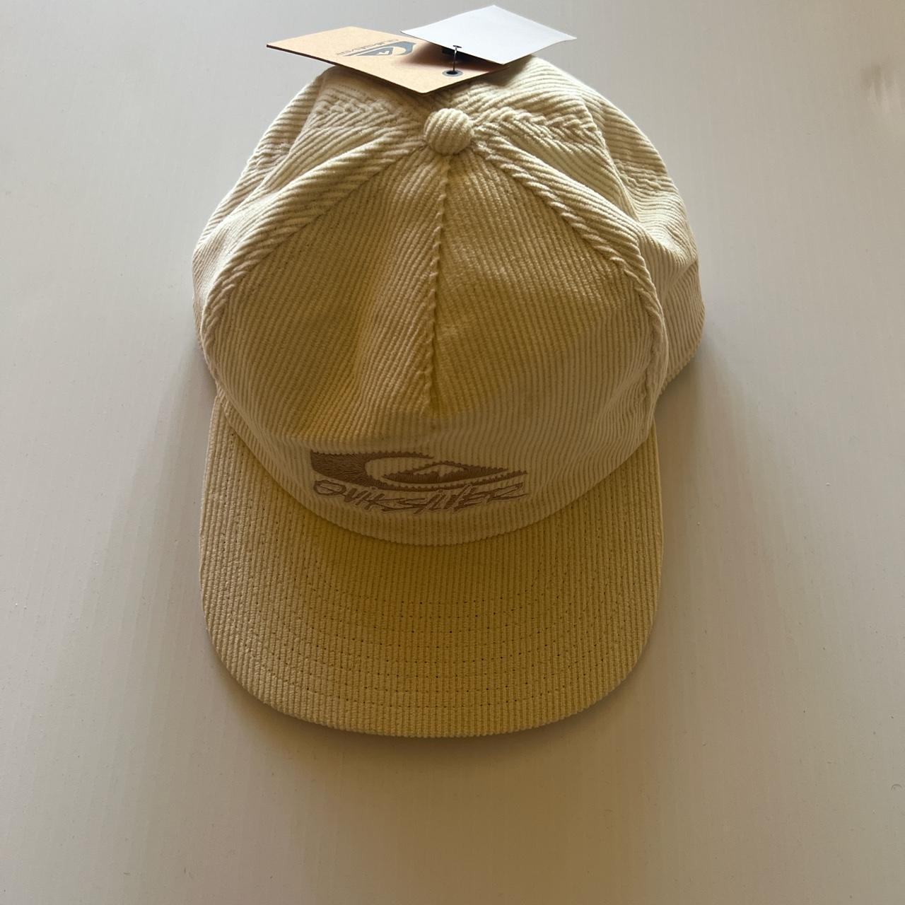 Men's Cream and White Hat | Depop