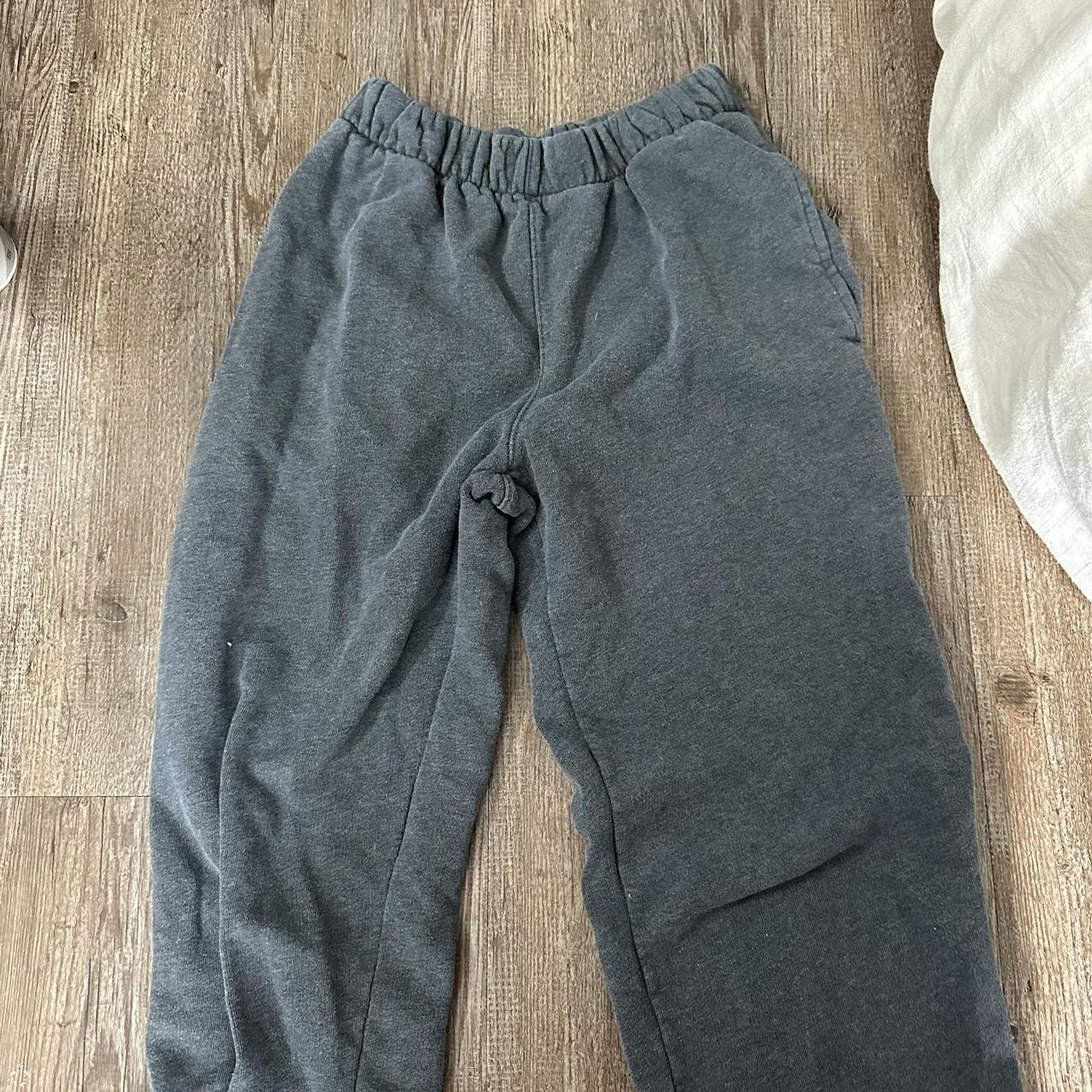 brandy neville gray sweatpants - Depop