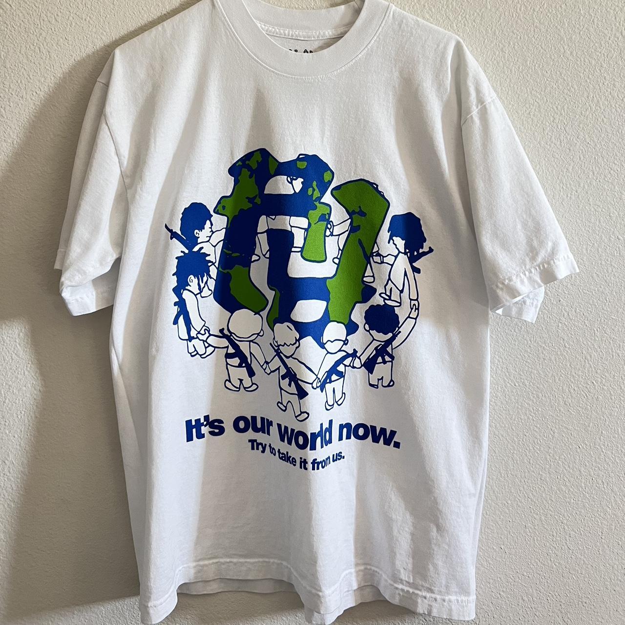 Really Rich Worrld Tee , worn twice - Depop