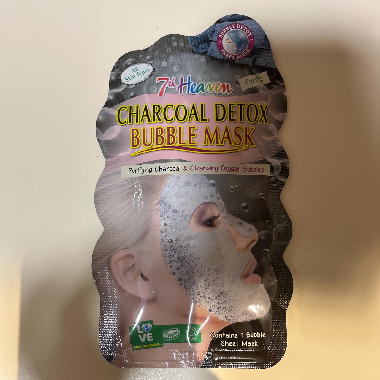 7th heaven charcoal detox bubble mask brand... - Depop