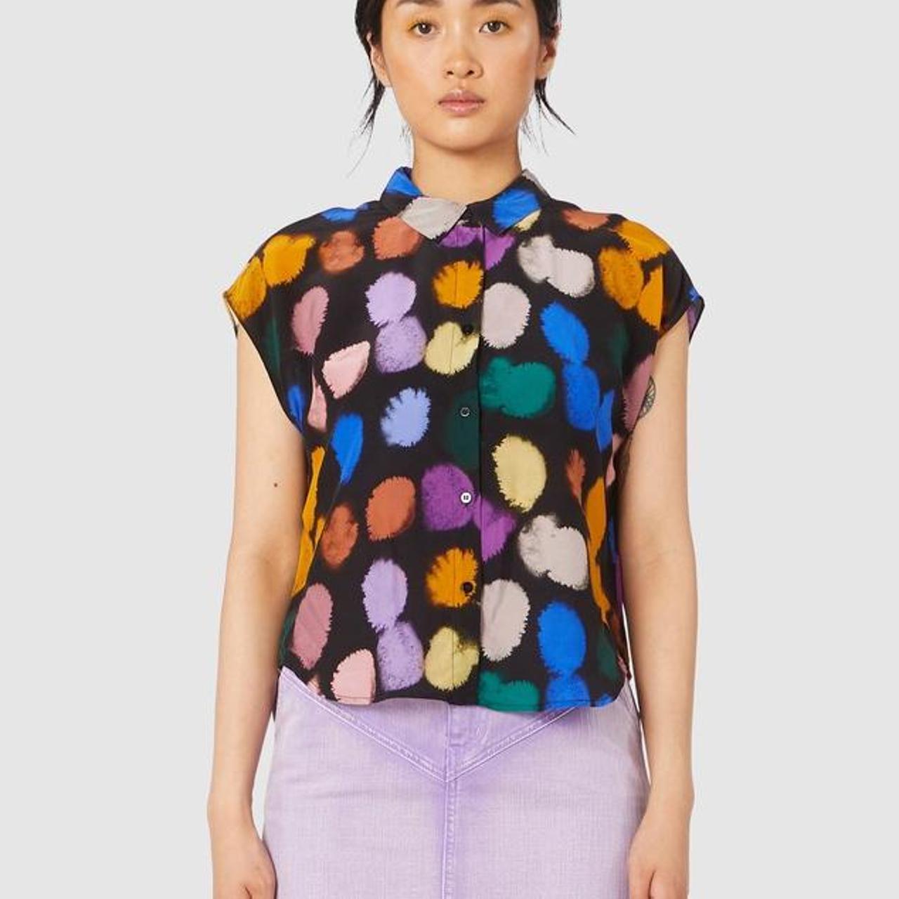 Selling a Gorman Leopard Lounge Shirt in size 8.... - Depop