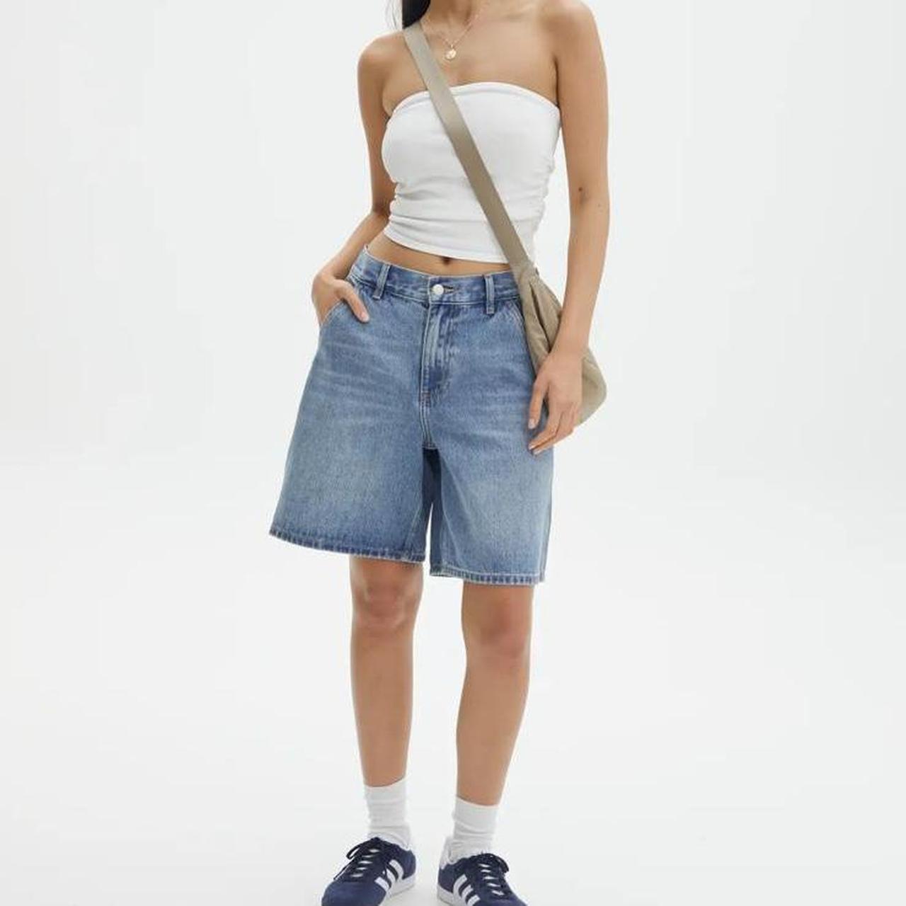 🩳 GLASSONS denim jorts. Brand new. Never... - Depop