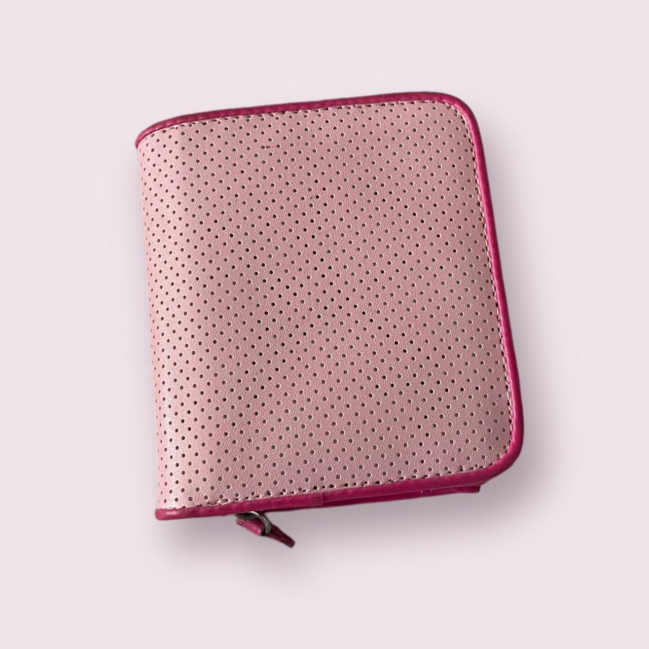 hello kitty pink cherry wallet great used condition... - Depop