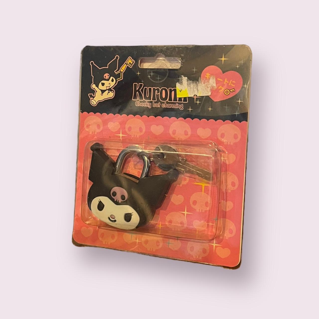 sanrio kuromi small lock and keys new in packaging... - Depop