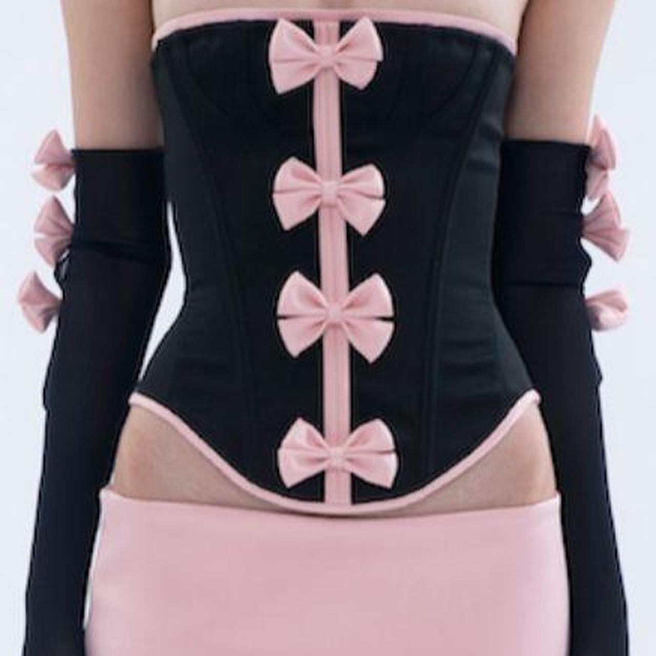 fanci club bad sheep corset - as seen on olivia... - Depop