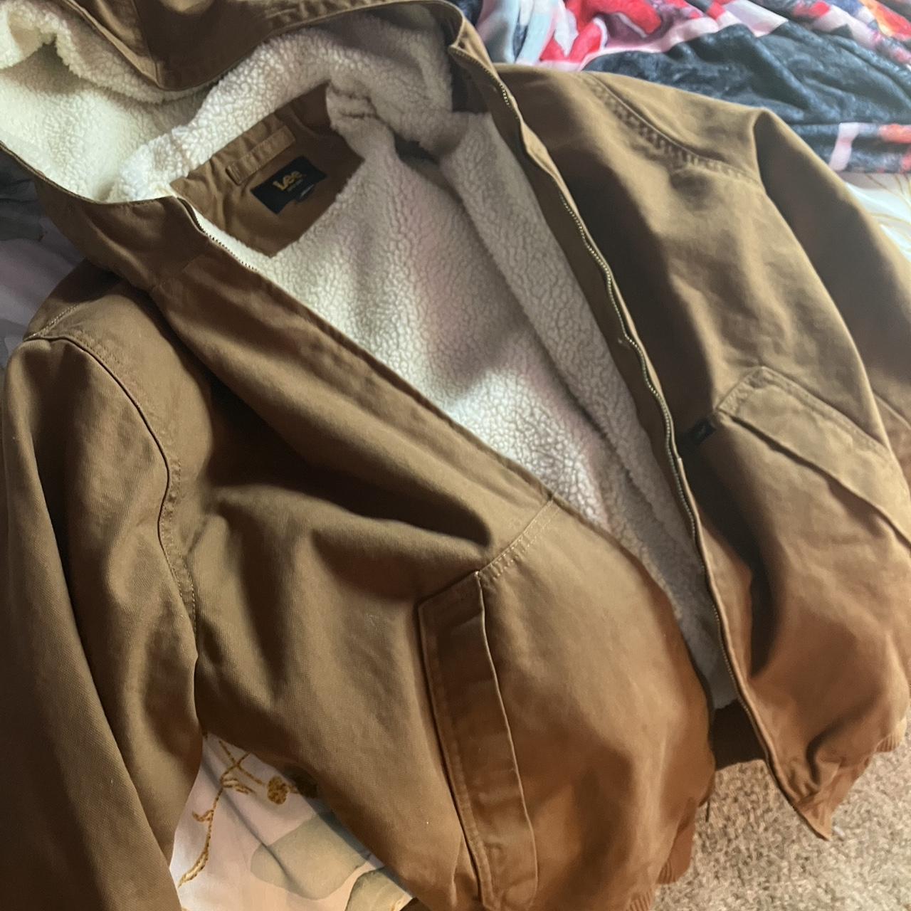 lee winter jacket - Depop