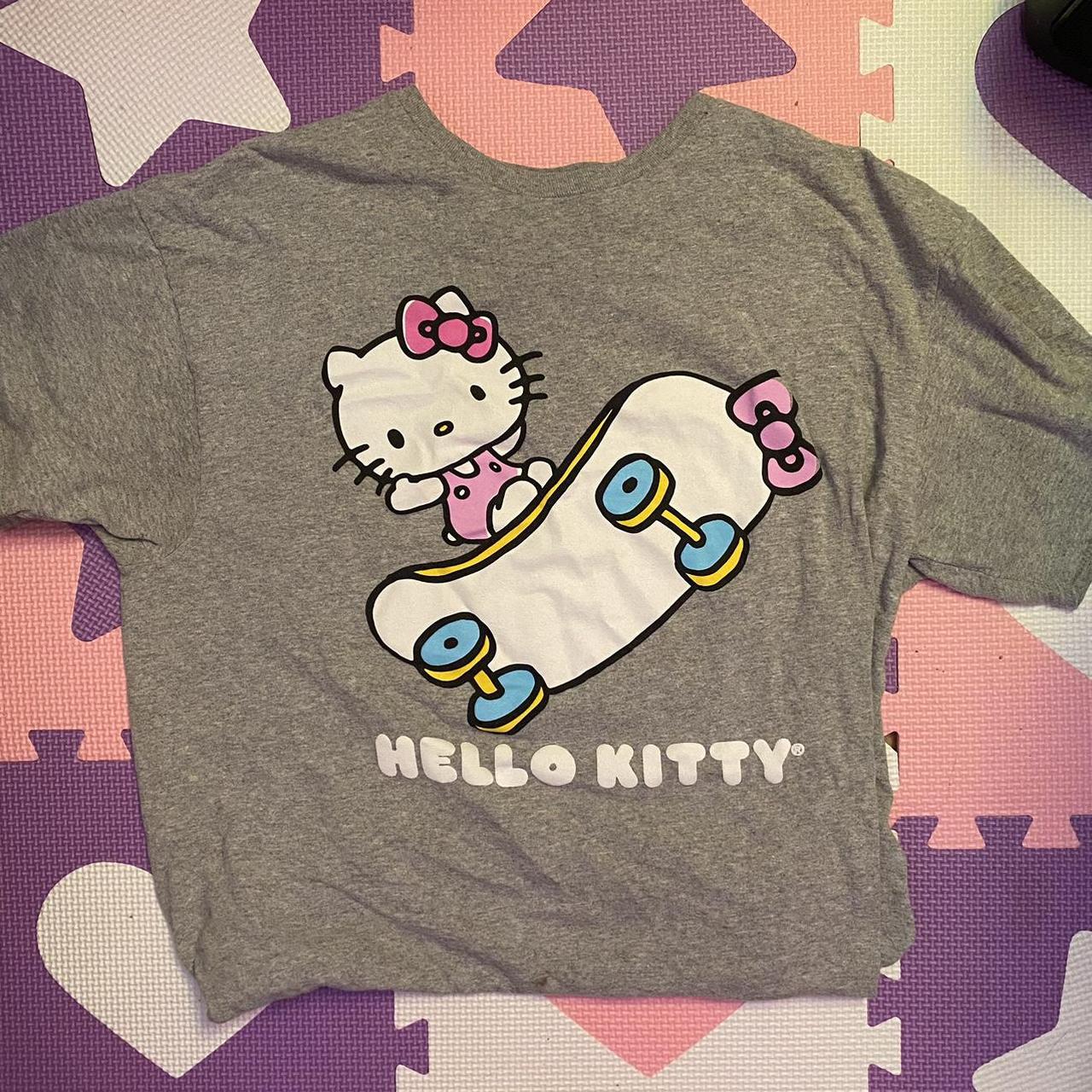 Cute grey hello kitty over sized tee ! 💗 - ALWAYS... - Depop
