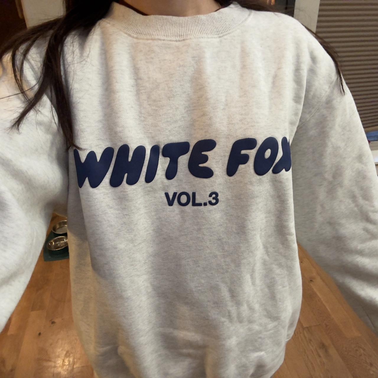 White Fox Vol 3 Medium/Large Hoodie - Depop