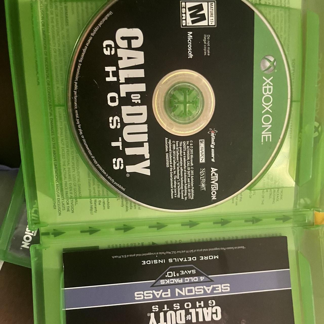 Call of duty ghost for a xbox one works fine no... - Depop