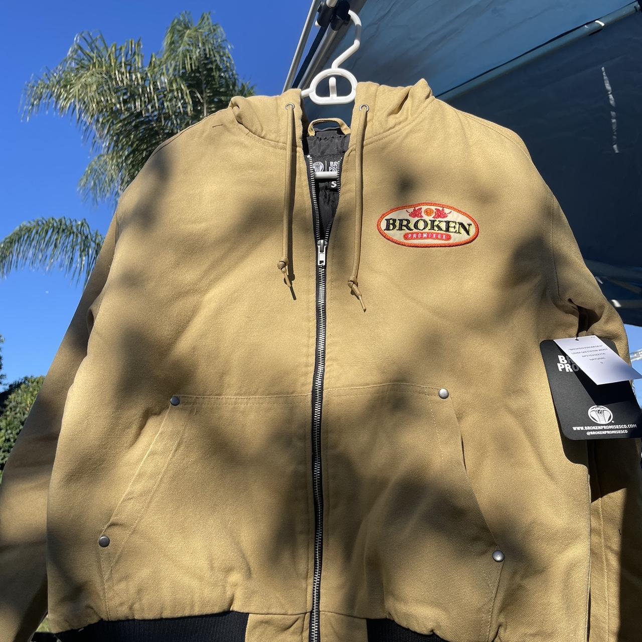BROKEN PROMISES GAS STATION JACKET SIZE SMALL - Depop